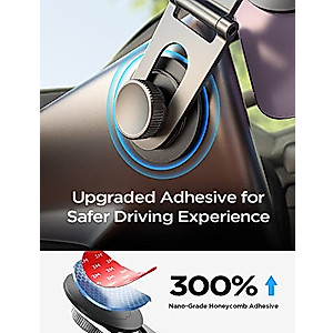 LISEN for Tesla Phone Mount Holder, for MagSafe Car Mount [20 Strongest Magnets] 2023 Tesla Model 3/Y/X/S Accessories, Adjustable Tesla iPhone Mount Compatible with iPhone 14 13 12 Pro Max Plus