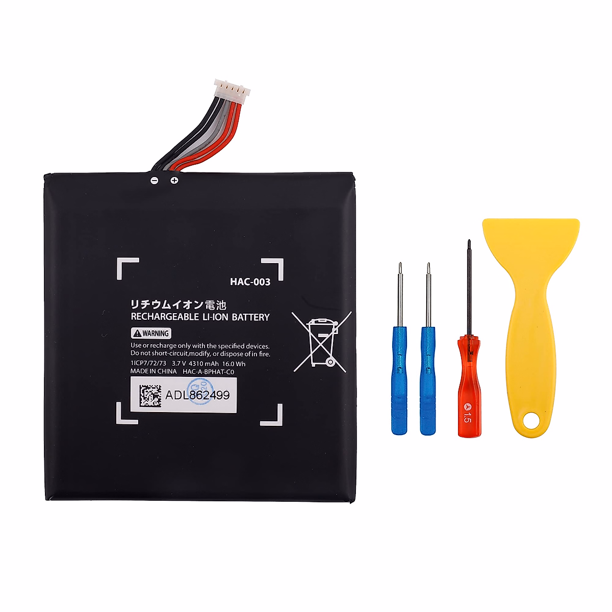 SWARK Battery HAC-003 Compatible with NintendoSwitch 2017 Game Console HAC-001 with Tools