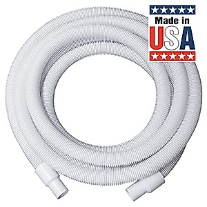 Poolmaster 32227 Above-Ground Swimming Pool Vacuum Hose, 1-1/4-Inch x 27-Feet, Neutral