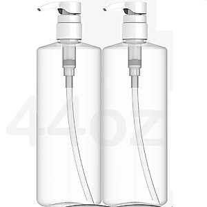 EZProUSA Shampoo Conditioner Dispenser Pumps for 32mm Neck 1 Liter (32 oz Shampoo Bottles), Metal Free Rust Free Air Pumps, Pump for Shampoo Bottle, White