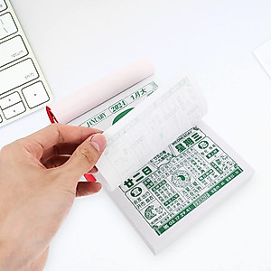 NUOBESTY 2024 Calendar Chinese Calendar Year of the Dragon Wall Calendar Chinese Traditional 2024 Chinese Calendar Daily Planner Individual Page Per Day Calendar A Lunar Calendar