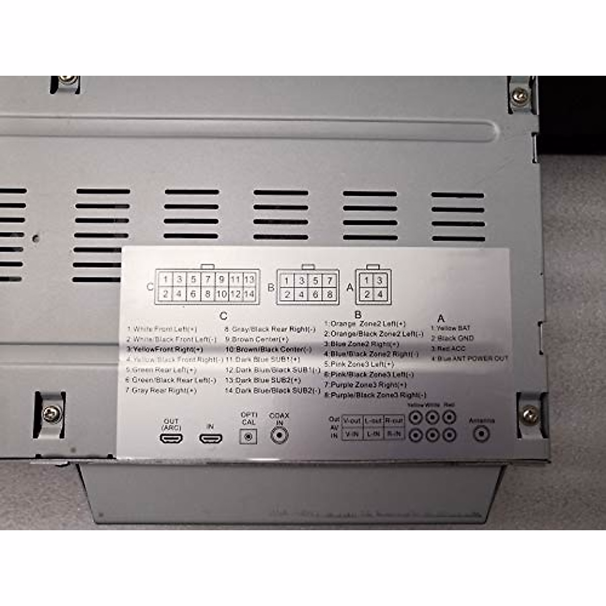 Car Stereo,iRV Technology iRV70 Blu-ray Disc Player,Bluetooth RV Stereo,Supports APP,HDMI,ARC,Digital 5.1 Surround Sound,USB,A&FM,DVD,MP4,NFC,CEC,Clock,3 Zones Wall Mount RV Radio