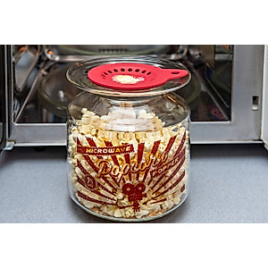 Catamount by Prepara Microwave Popcorn Popper 2.5 Quart Clear