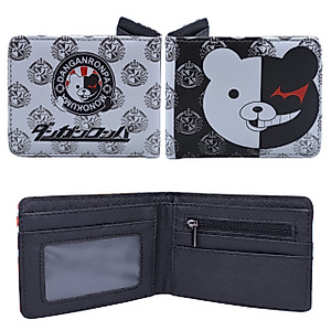 Amatensu Anime Characters Naegi Makoto wallet Kirigiri Kyoko wallet Maizono Sayaka wallet Yasuhiro taeko wallet Enoshima Junko wallet Monokuma wallet A