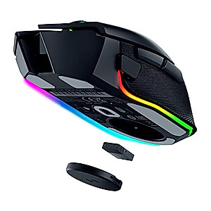 Razer Wireless Charging Puck for Basilisk V3 Pro Gaming Mouse: Magnetic Wireless Charging - Compatible with Qi Charging Devices - Mouse and Mouse Dock Sold Separately
