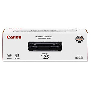 Canon Original 125 Toner Cartridge - Black ( packaging may vary )