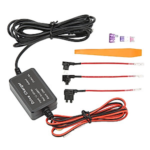 Yctze Dash Cam Hardwire Kit Mini USB Adapter High Securi Car Dash Camera Hard Wire Kit Dashcam Hardwiring Kit Dash Cam Hardwire Kit GPS Navigator Hard