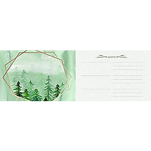 Guest Book Cabin Edition