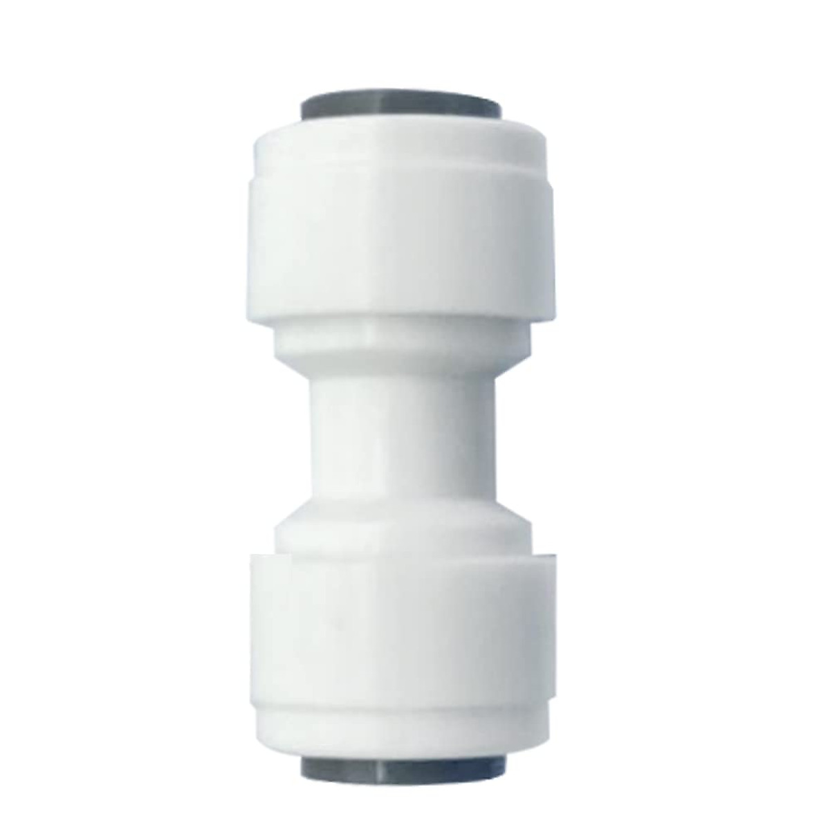 Sandmonk 1/4" RO Tubing Straight Push to Connect RO Fittings Plastic Quick Connector fittings for Reverse Osmosis System