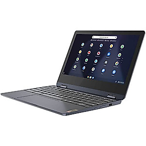 Lenovo Newest Flex 3 11.6" HD Touchscreen 2-in-1 Chromebook, MediaTek 8-Core MT8183 CPU(Up to 2.0GHz), 4GB RAM, 320GB Space(64GB eMMC+256GB Card), WiFi, Bluetooth, Webcam, USB-C, Chrome OS+JVQ MP