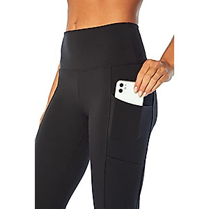 Marika Women's Standard Eclipse Tummy Control Bootleg Pant, Black, Medium