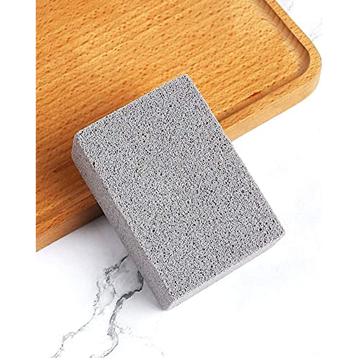 Safe Blackstone Griddle Scraper Cleaning Brick Block Kit - 3 Pack Ecological Clean Stone Magic Cleaner for Grill, Removing Stains BBQ,Pool,Racks,Baking Steel,Oven,Flat Top Cookers,Utensils,Toilet