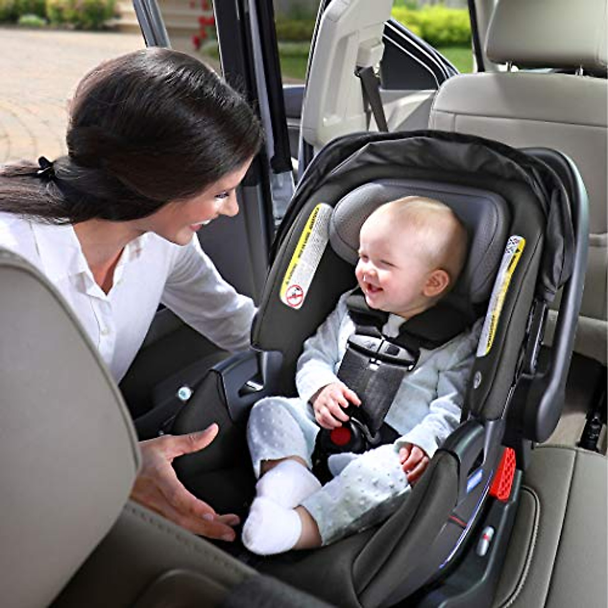 Britax B-Safe Gen2 FlexFit Infant Car Seat, StayClean - Stain, Moisure & Odor Resistant Fabric
