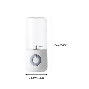 500ml Fruit Blender Juicer,Personal Size Blender,Fresh Juice Blender,handheld Blender,Portable Blender For Shakes And Smoothies,Fresh Juice Mini Blender With 6 Blade For Travel,Gym,Outdoor,Home,