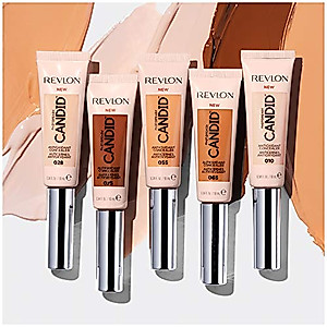 Concealer Stick by Revlon, PhotoReady Candid Face Makeup with Anti-Pollution & Antioxidant Ingredients, Longwear Medium-Full Coverage Infused with Caffine,Natural Finish,Oil Free,015 Light, 0.34 Fl Oz