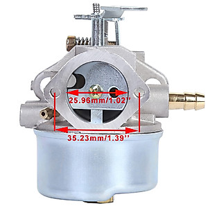 Carburetor for Yard Machines MTD 31AE644E302 31AE644E372 31AE645E352 31AE660F129 31AE6C0F022 31AE6FFF752 31AE6GLF723 31AE6LFH718 31AE765F118 Snow Thrower Snow Blower/W 8hp 9hp 10hp Tecumseh Engine