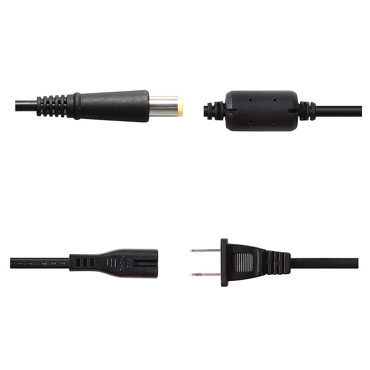 Futurebatt 19V 4.74A 90W AC Adapter Charger for Vizio E320VP M261VP LED LCD TV Power Supply Power Supply Cord