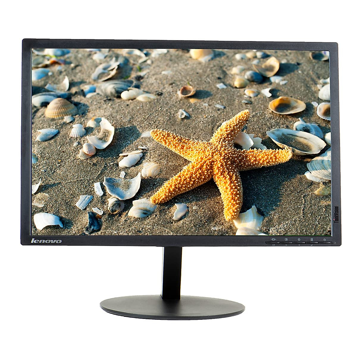 Lenovo ThinkVision T2254p LED Backlit 22 inch Anti-Glare Monitor, VGA, HDMI, Display Port, 5ms Response Time, 16.7 Million Colors, 170 Degree Viewing Angle, 1050p at 60 Hz (Renewed)