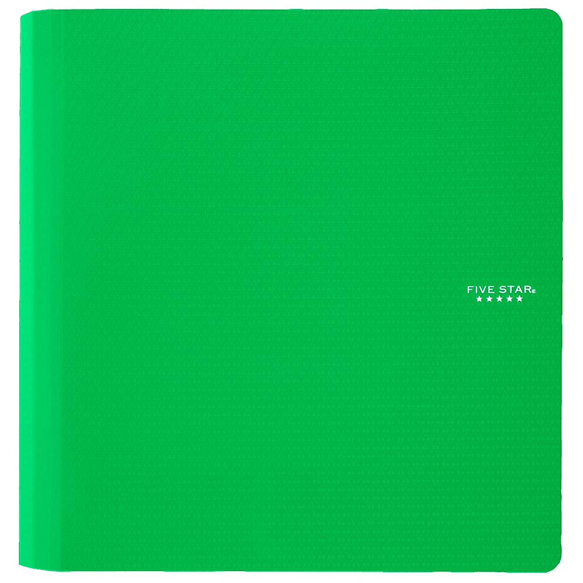 Five Star 2 Inch 3 Ring Binder, Plastic, Green (73302)