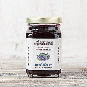 Northwest Wild Foods Fruit Spread Variety Pack - Six 8 Ounce Jars