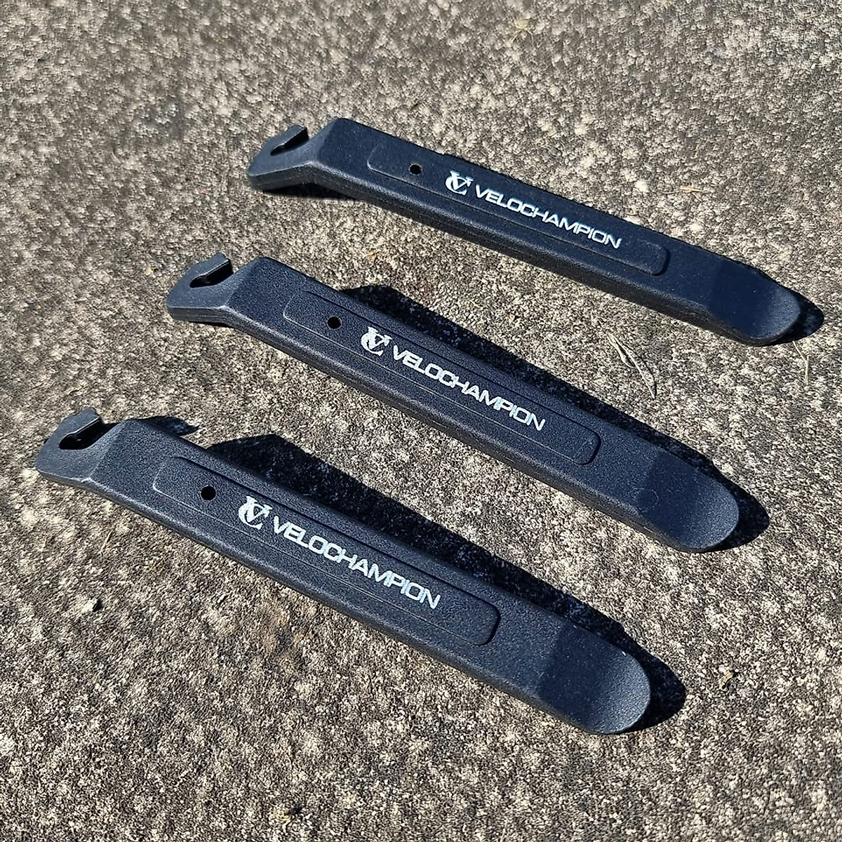 VeloChampion Nylon Fibre Bike Repair Tire Levers (Set of 3) Suitable for All Bikes