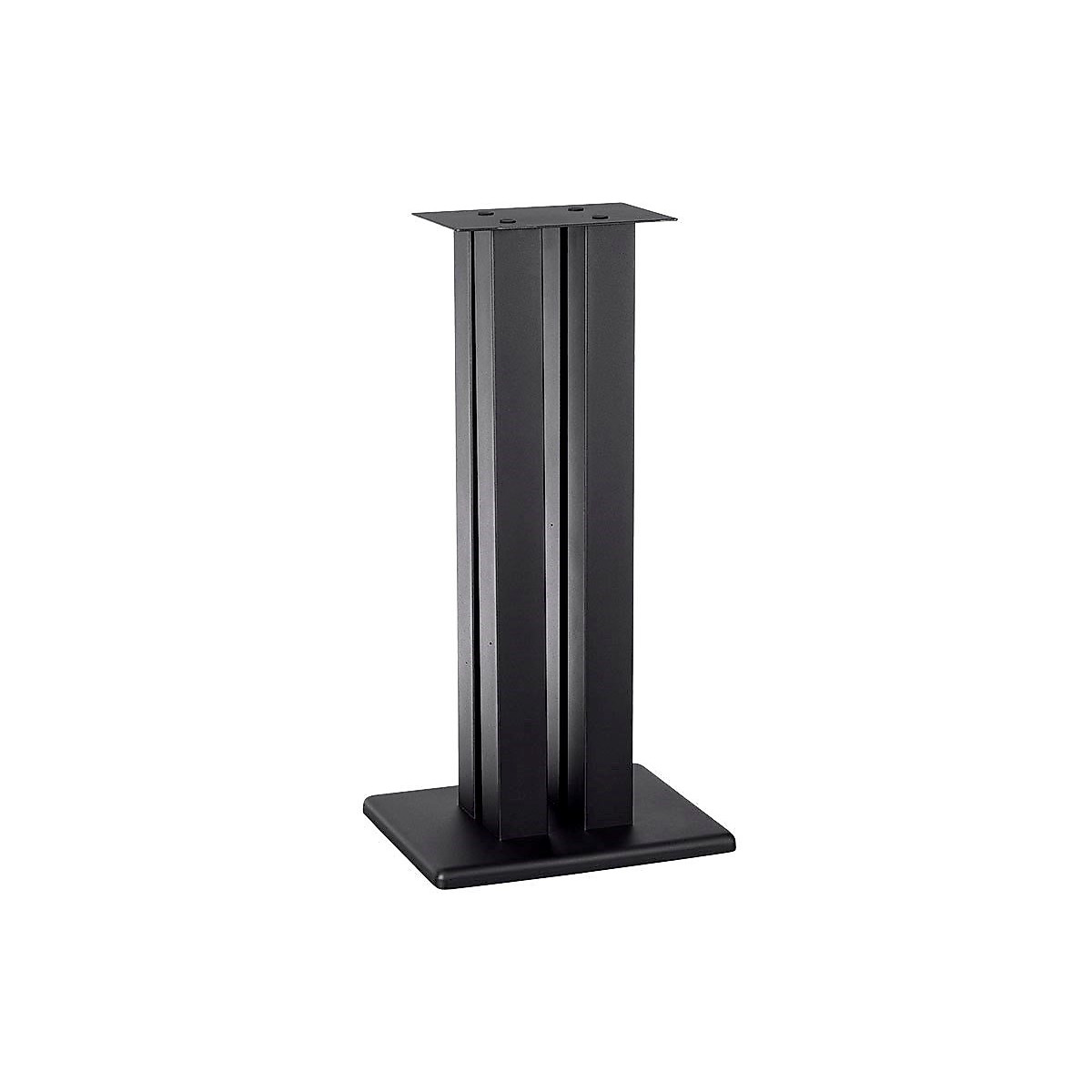 Monolith Speaker Stands - Sturdy Construction, Rectangular Columns, Rectangular Columns, 32 Inch, Black