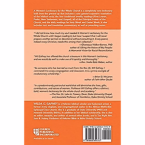 A Women's Lectionary for the Whole Church Year W