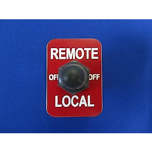 Remote Switch Lincoln Welder Sa-200 Sa 250 Toggle Weather Boot & Legend Plate