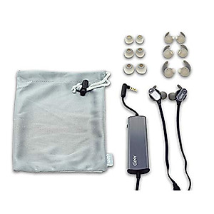 Cleer Trek Active Noise Cancelling in-Ear Headphones, Work from Home - Grey