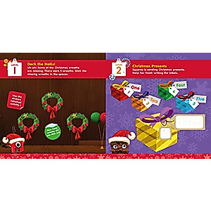 Numberblocks Christmas Sticker Fun