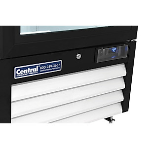 Kratos Refrigeration 69K-826 Commercial Swing Glass Door Freezer, 1 Door, 27"wide, 23 cu ft, White