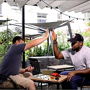 AEVVV Russian Lotto Board Games - Russian Bingo Games for Family - Tambola Kit of Wood Barrels Bingo Cards Chips - Juego De Loteria Game Rusa - Loto Souvenirs