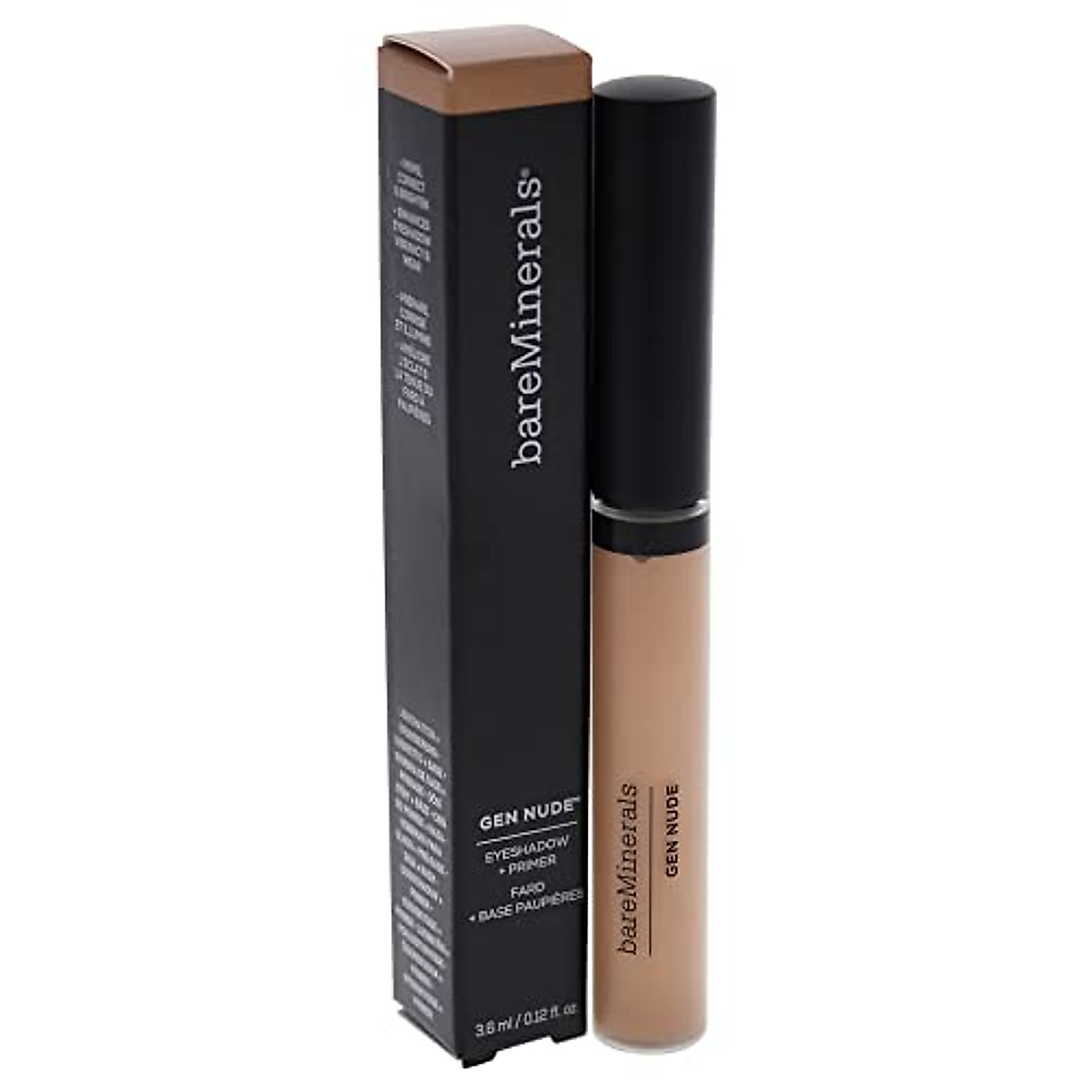 bareMinerals Gen Nude Eyeshadow Plus Primer - Low Key Women Eyeshadow 0.12 oz