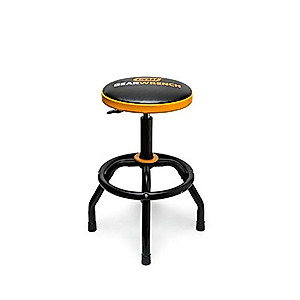 GEARWRENCH Adjustable Height Swivel Shop Stool, 26" To 31" - 86992
