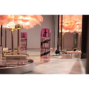 Bebe Silver Body Mist - Body Spray for Women with Mango, Tuberose, Peony, Jasmine, Rose, Cedarwood, Musk, and Sandalwood Long-Lasting Fragrance Mist - 8.4 Fl Oz