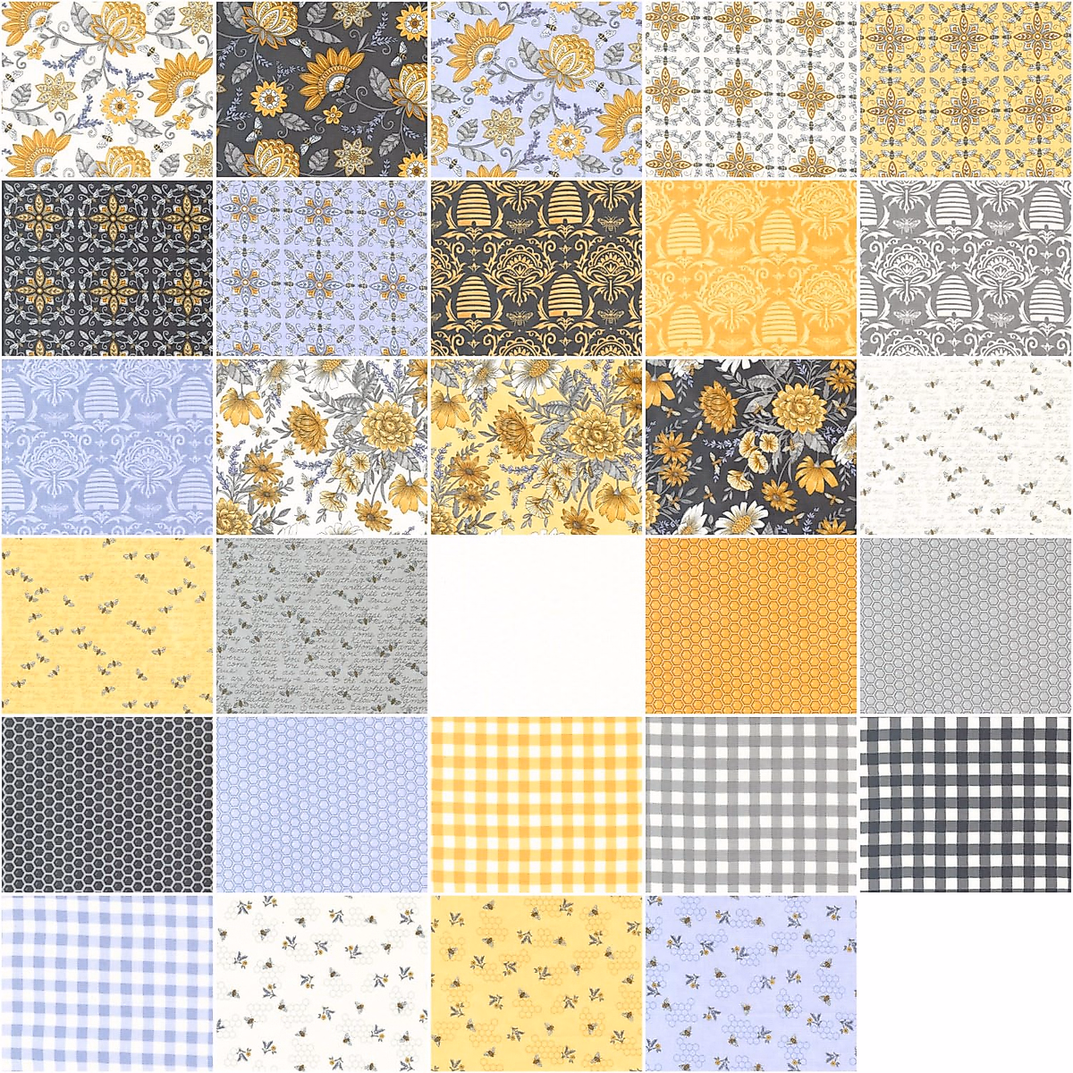 Honey & Lavender Layer Cake®, 42-10" Precut Fabric Quilt Squares by Deb Strain