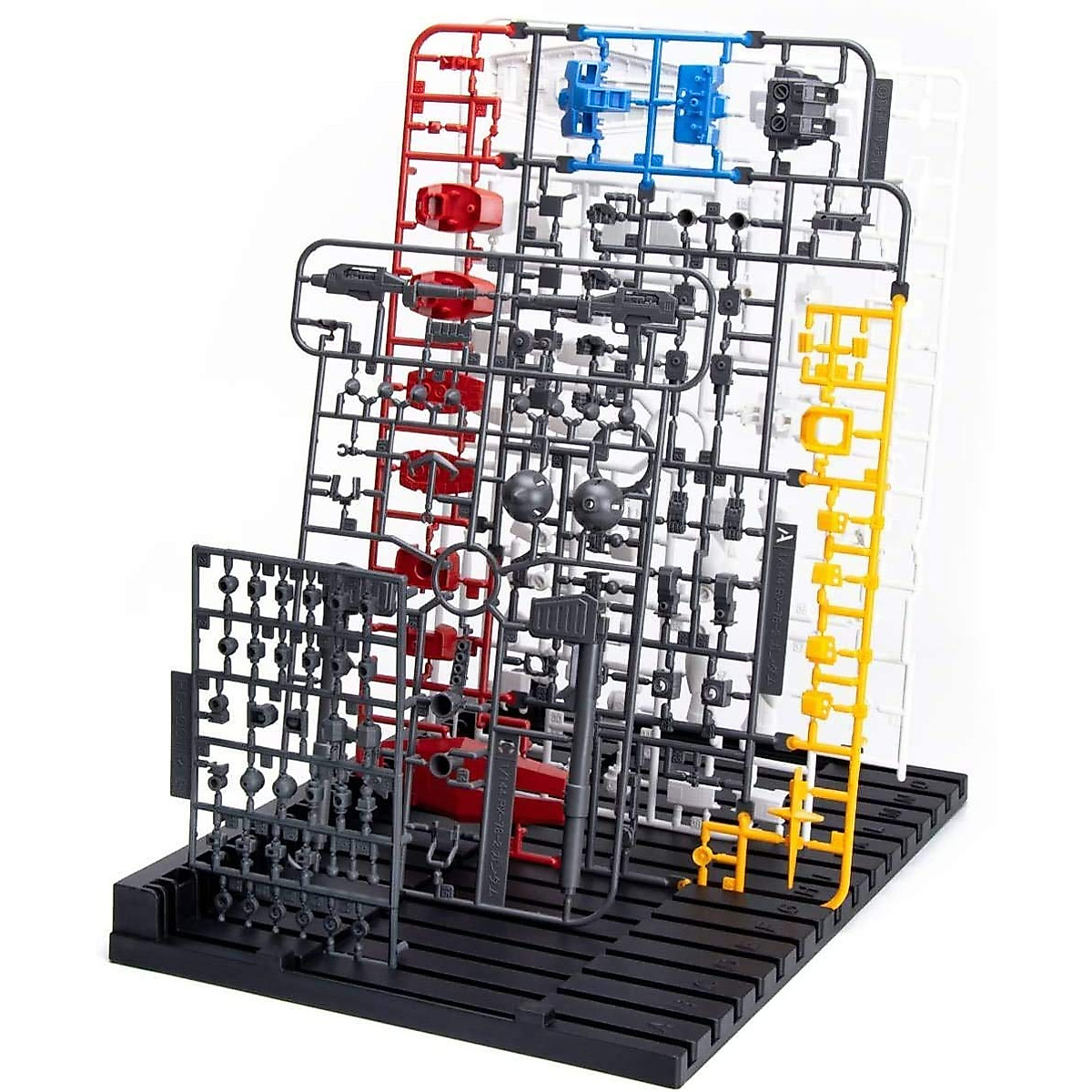 Yikko Gundam Model Pieces Shelves Tool Stand Holder Rack, Plastic Tool Drawer Storage Container for Gundam, Organizer for Model Gundam Hobby Model Making Parts, Size 11.4" 7.4"(2PCS)