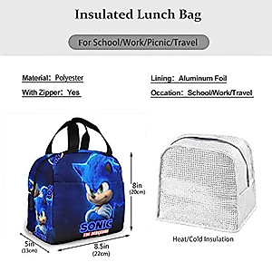 Team Fighting Lunch Bag Outdoor Leakproof Lunch Box for Men Women