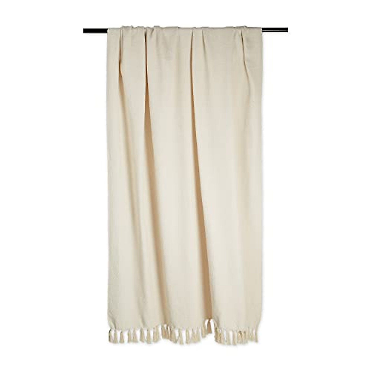 DII Global, Fields of Diamond Woven Throw, 50x60, Natural