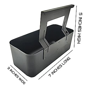 Grease Cup/Drip Catcher Pan for Blackstone Stove Griddles Replacement Part, Grill Collection Pan for Blackstone Professional Flat Top Griddle Liquid Holders 17 22 28 36inch（An extra fork is included）