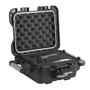 Plano Fieldlocker Medium Mil-Spec Pistol Case, Black, Medium