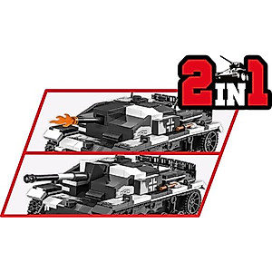 COBI Historical Collection WWII STUG III Ausf. F/8 & Flammpanzer (2-in-1)