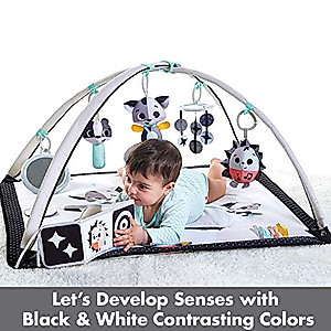 Tiny Love Black & White Gymini Infant Activity Play Mat With-Book, Magical Tales, Deluxe, 1