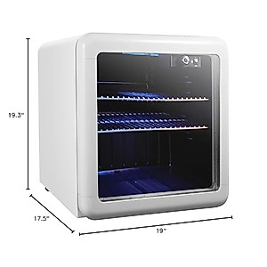 Magic Chef MCB17CHW Beverage Cooler, White