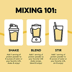 Clean Simple Eats Simply Vanilla Whey Protein Powder, Natural Sweetened and Cold-Processed Whey Protein Powder, 20 Grams of Protein (30 Servings)