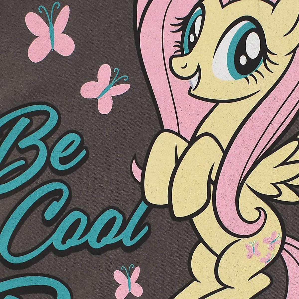 Popfunk My Little Pony: Friendship is Magic Fluttershy Be Kind T Shirt & Stickers (XX-Large)