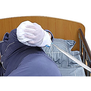 Wisexplorer Medical Hand Restraints Safety Mitts Glove for Dementia Elderly and Patients, Fingers Separated Design with Breathable Mesh and Thick Sponge