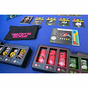 Renegade Game Studios Warp's Edge | A Solo bag-building Game of Epic Space Combat for Ages 10+
