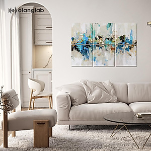 Olanglab Art Acoustic Panels,6 Pack 48''x32'' Acoustical Soundproof Wall Panels Sound Absorbing, Decorative Sound proofing，Sound Absorbing Panels, Studio Acoustic Treatment (Small Size)