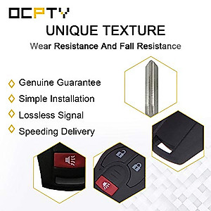 OCPTY CWTWB1U751A 2X Flip Key Entry Remote Control Entry Remote key Fob Transponder Ignition Key 2003-2016 for Infiniti FX35 FX45 QX4 for Nissan Armada Cube Frontier NV1500 Quest 1788D-WB1U751A
